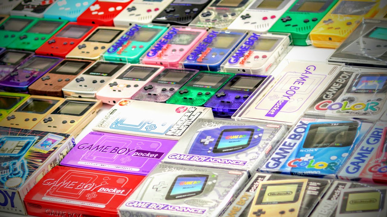 My 2020 GameBoy Collection! - YouTube