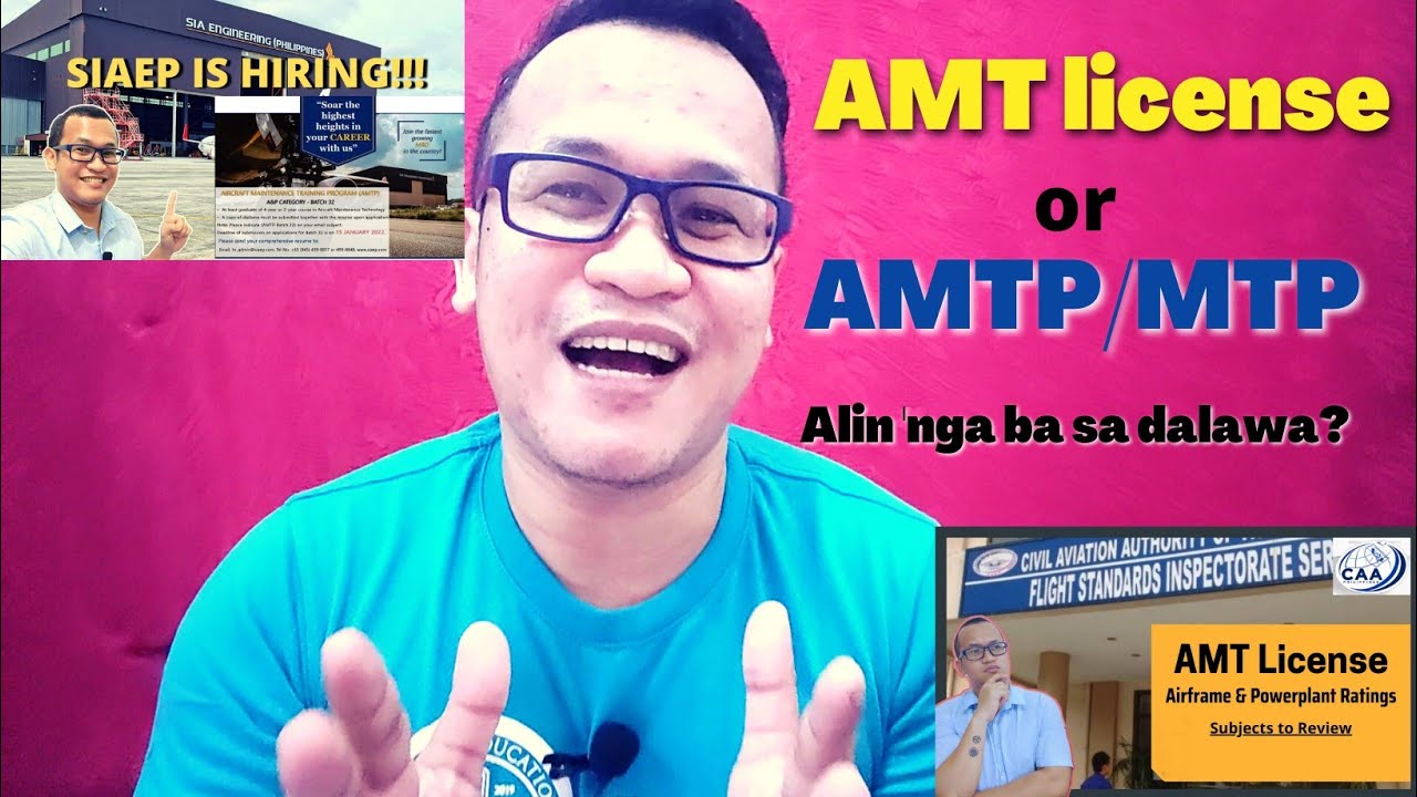 AMT license o AMTP/MTP | Alin nga ba sa dalawa? - YouTube