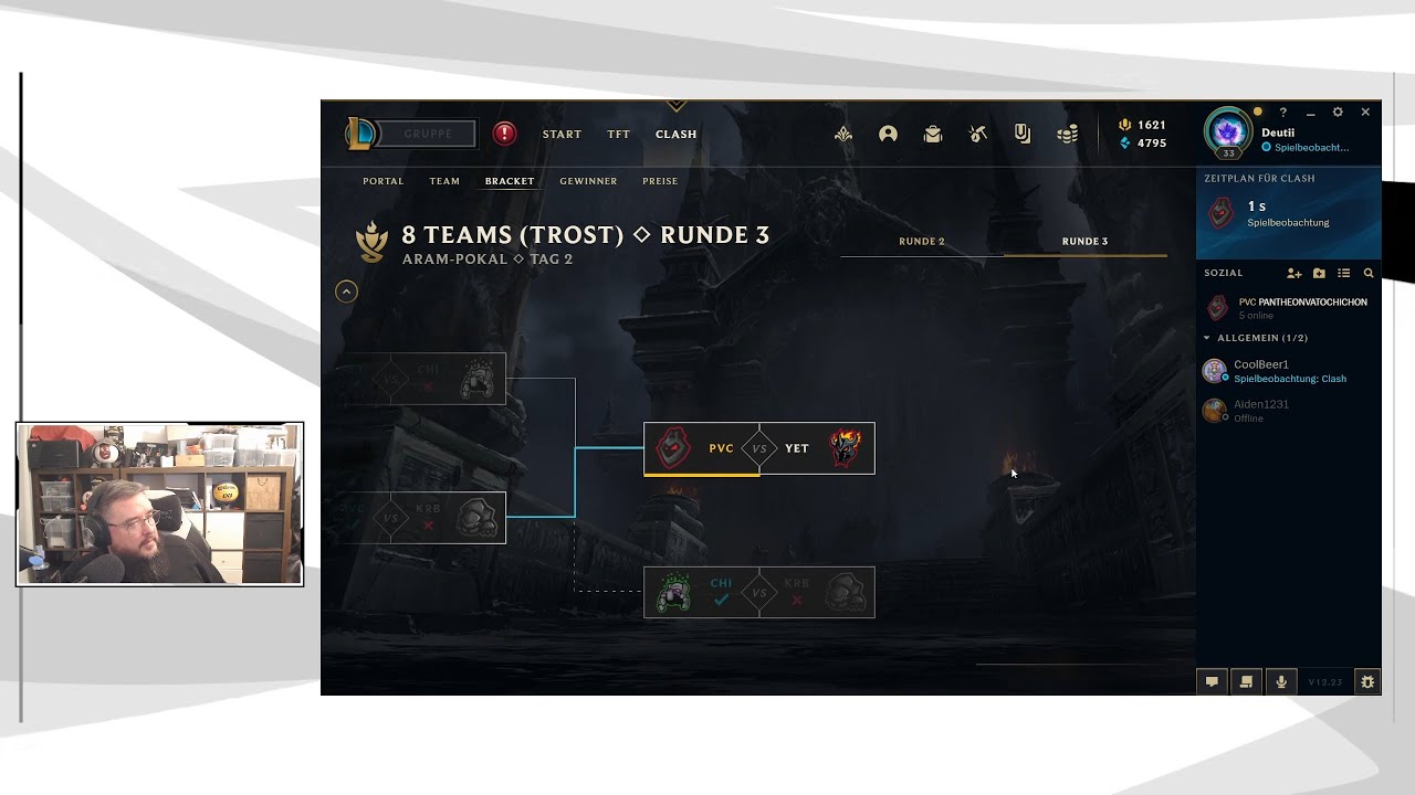 4 | League of Legends | ARAM POKAL Clash | w/schillingswelt | 11.12. ...