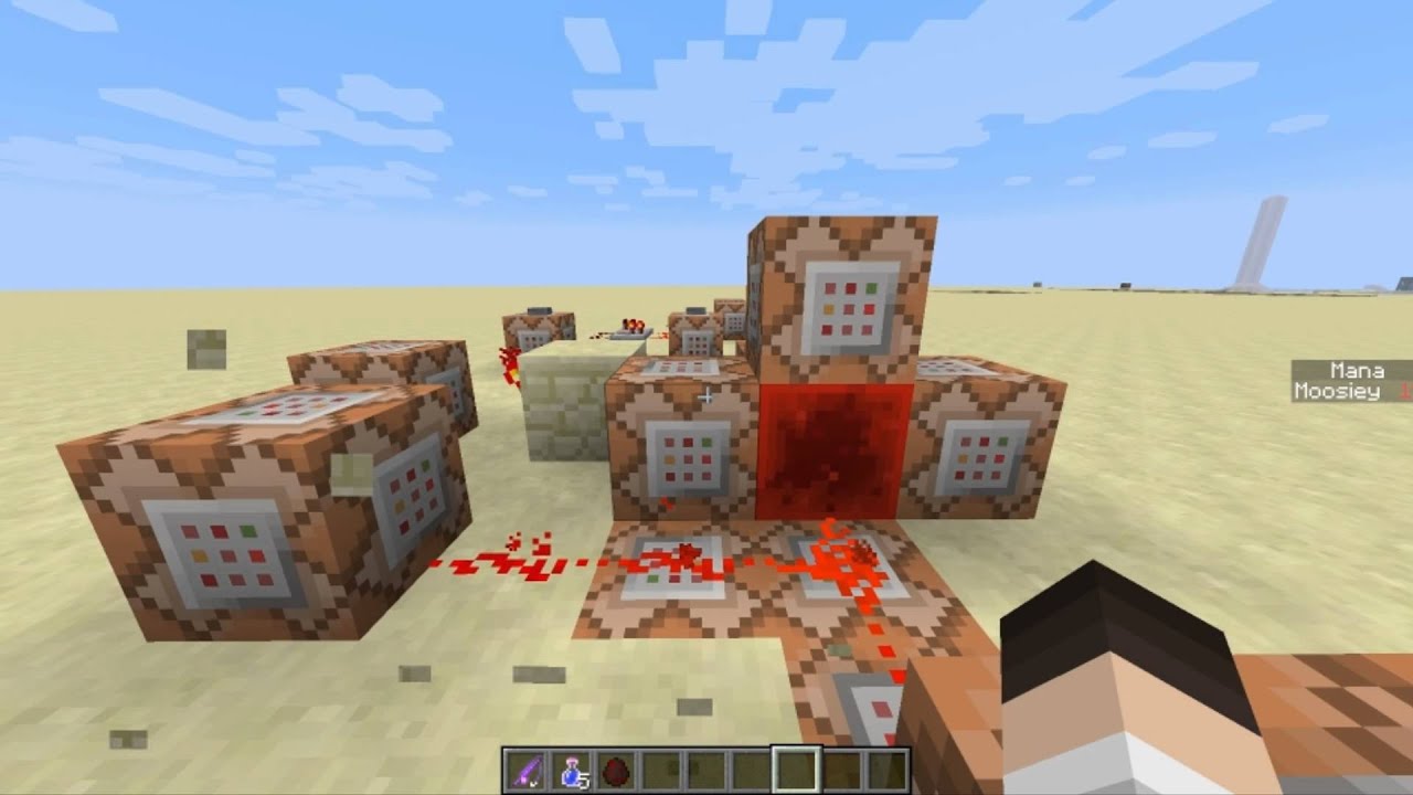 Lightning Wand - Vanilla Minecraft - YouTube