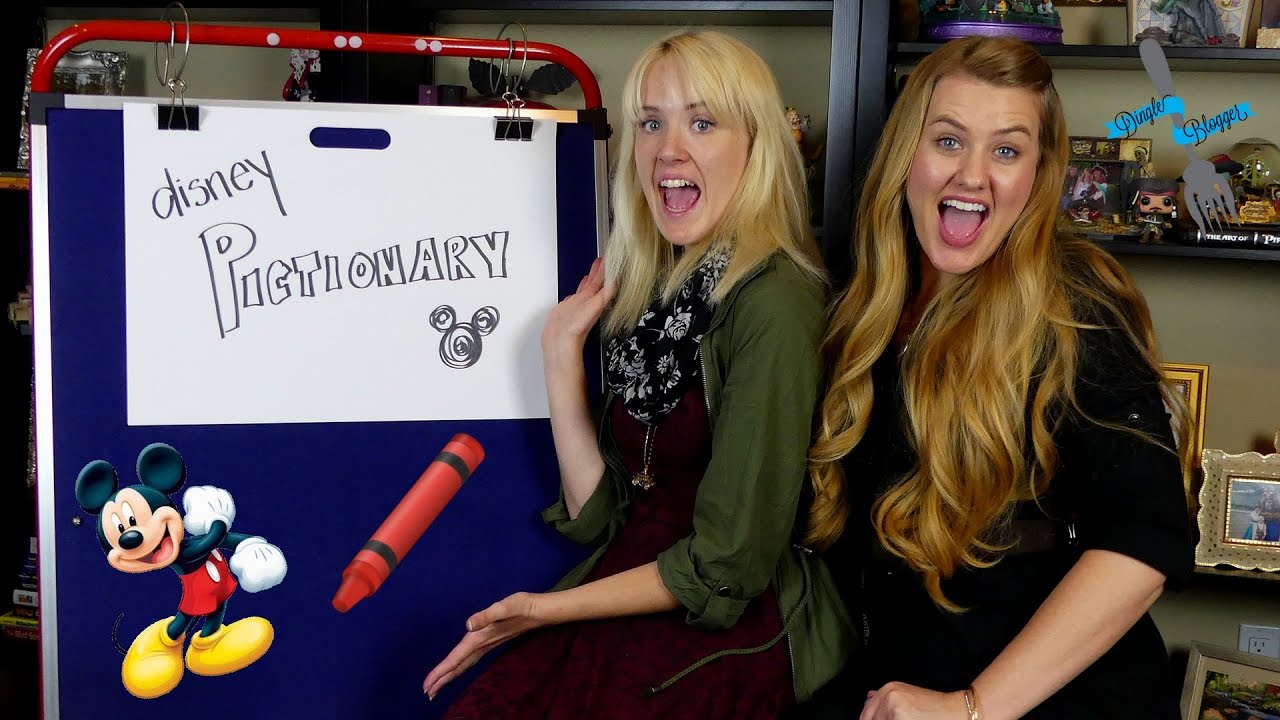 DISNEY PICTIONARY!! - YouTube