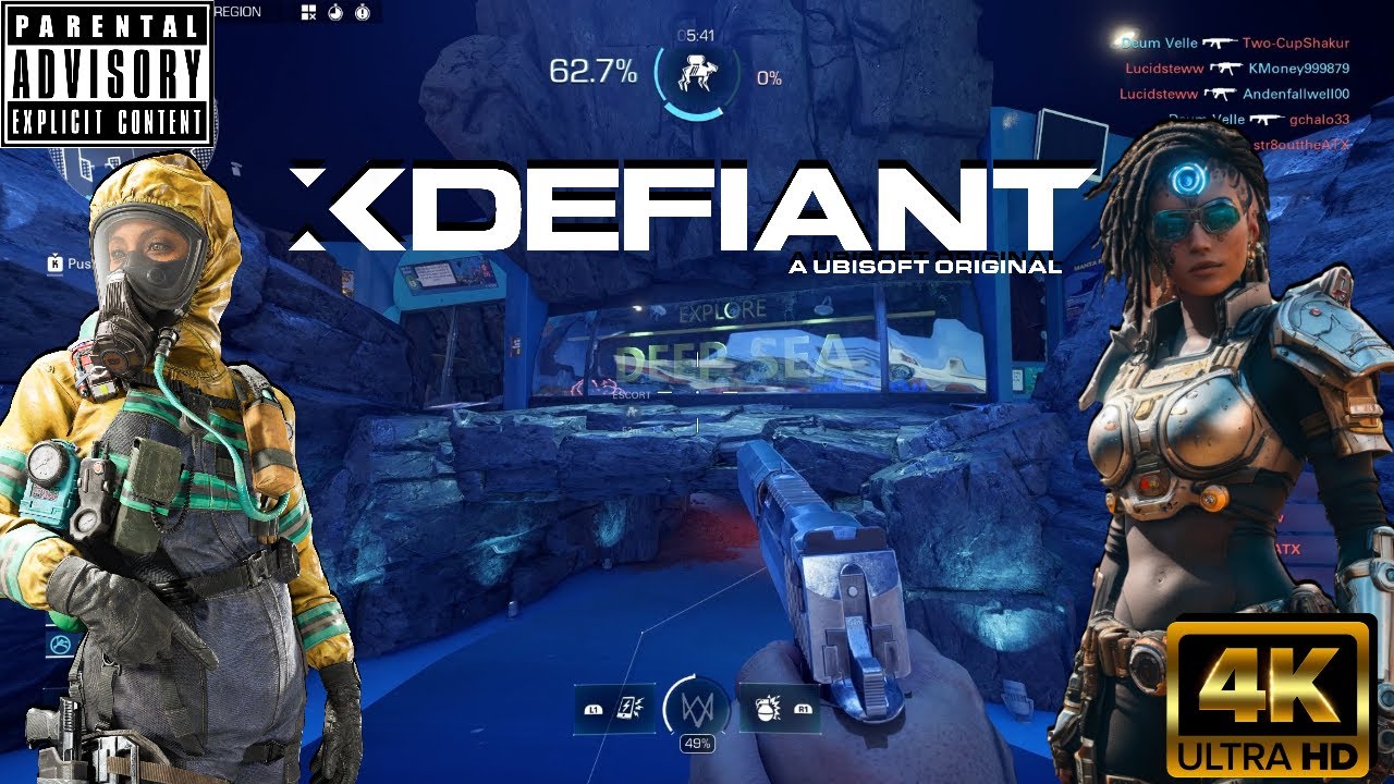 XDEFIANT | ESCORT Mode ZOO Map Gameplay 4k - YouTube