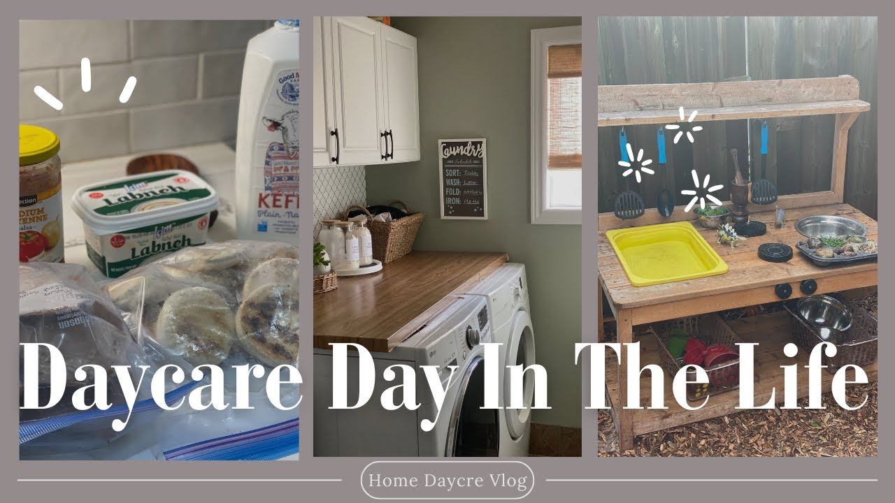 Day in the Life of a Home Daycare Provider | Daily Schedule, Activities ...