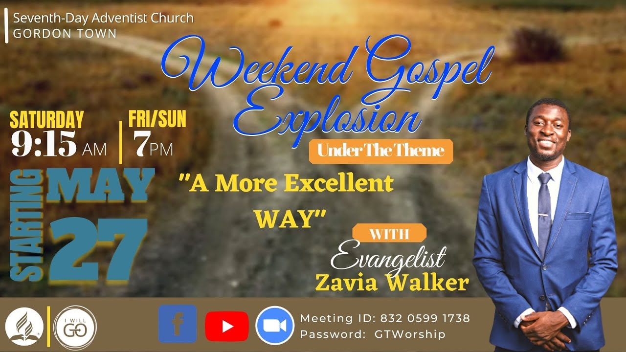 "A More Excellent Way" || Evangelist Zavia Walker || Weekend Gospel ...