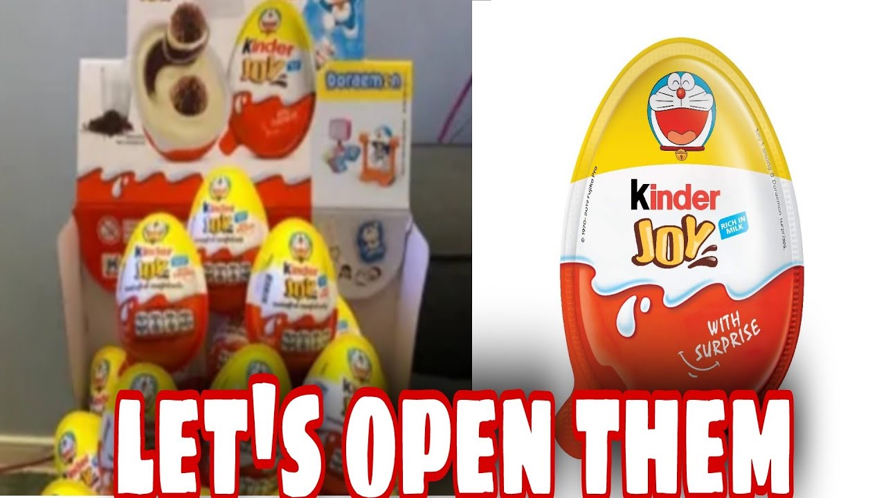 Doraemon Kinder Joys 😍🥰 Amazing Surprises 👏 🤗 - YouTube