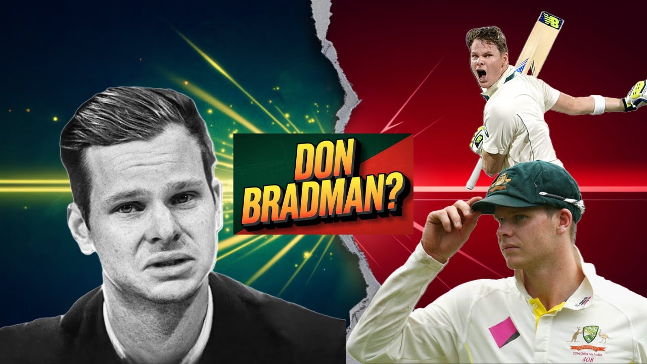 Steve Smith: A Tragic Echo of Don Bradman's Legacy - YouTube