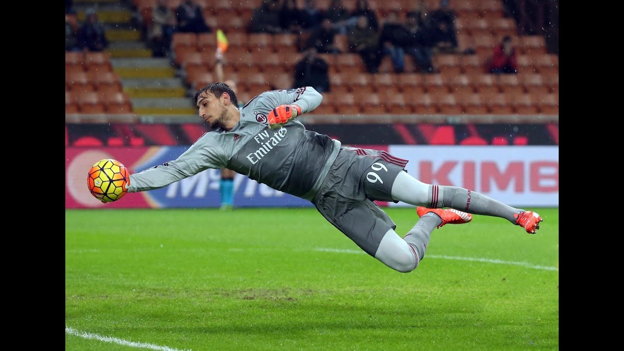 PELLEGATTI - LA SUPER PARATA DI DONNARUMMA - MILAN - JUVENTUS 1-0 - YouTube