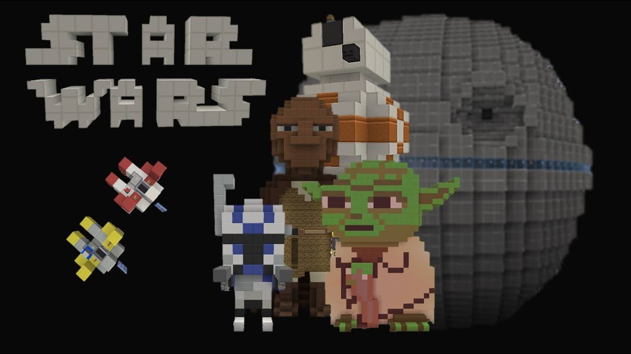 Minecraft - Touring our Star Wars World! - YouTube