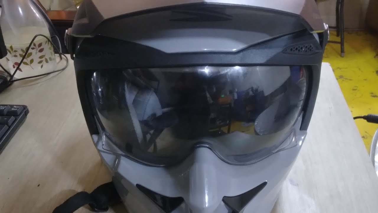 The Helmet that impressed me so much..SPYder Core Helmet ..convertible ...