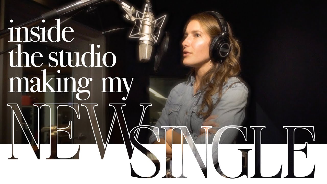 Caroline Jones - Inside The Studio Making My New Single! - YouTube