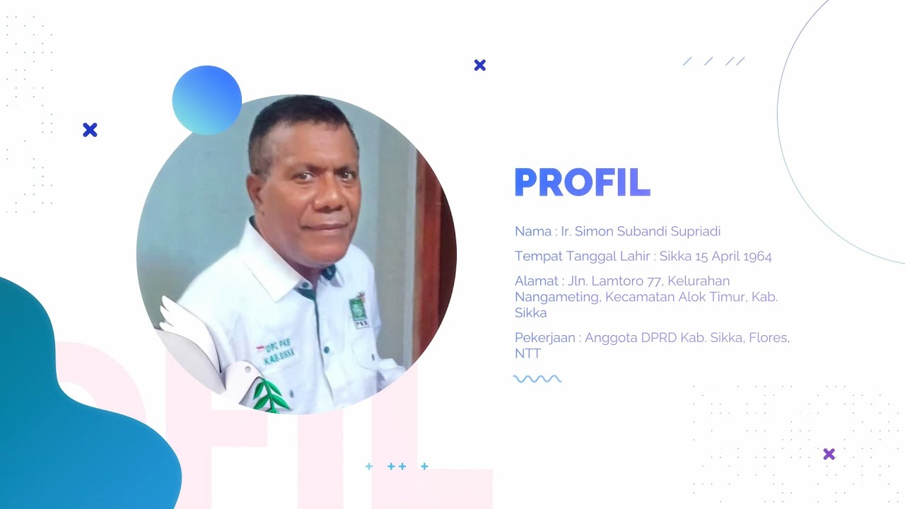 Profil Simon Subandi Anggota DPRD Sikka Periode 2019-2024 - YouTube
