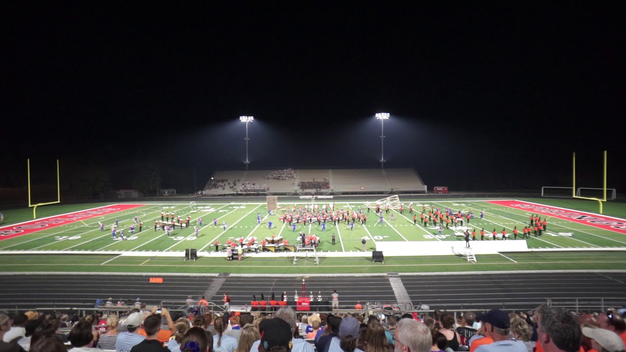 Boiling Springs Competition MHS Marching Band - YouTube