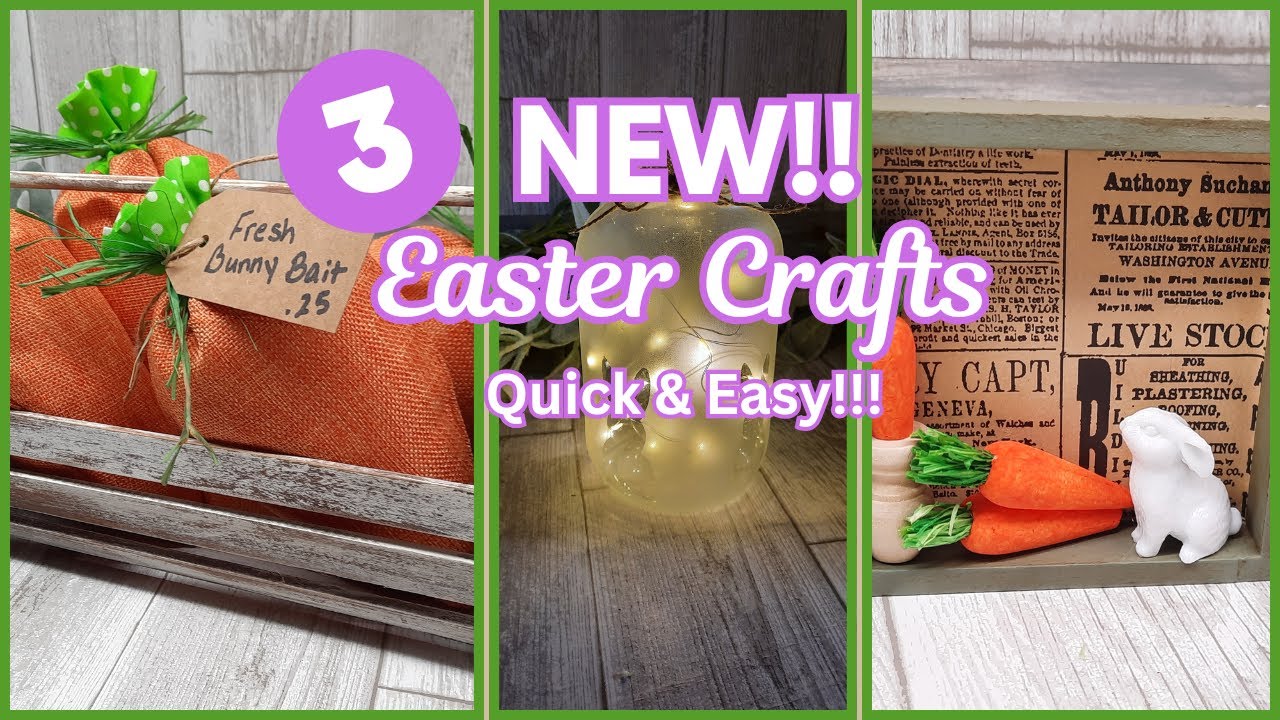 🤯Easter Crafts So Easy, You'll Hop Right To It! - YouTube