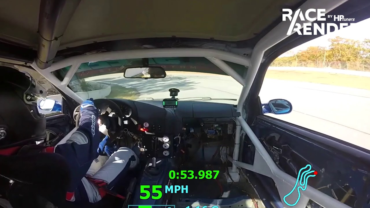 #727 TT5 E36 M3 @ Palmer Motorsports Park w/ NASA TT5 Record 1:47.388 ...