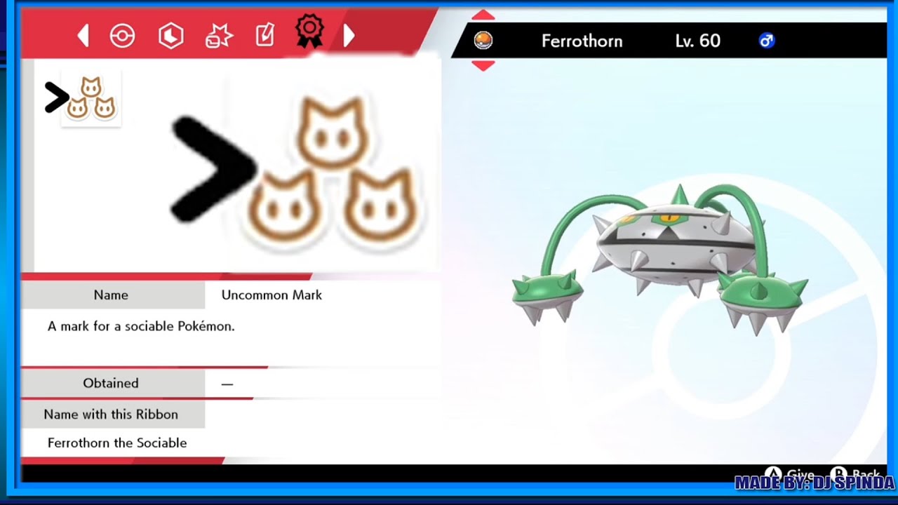 "Pokemon Marks!!!!!!" Even more rare Than Shiny Pokemon!!! - YouTube