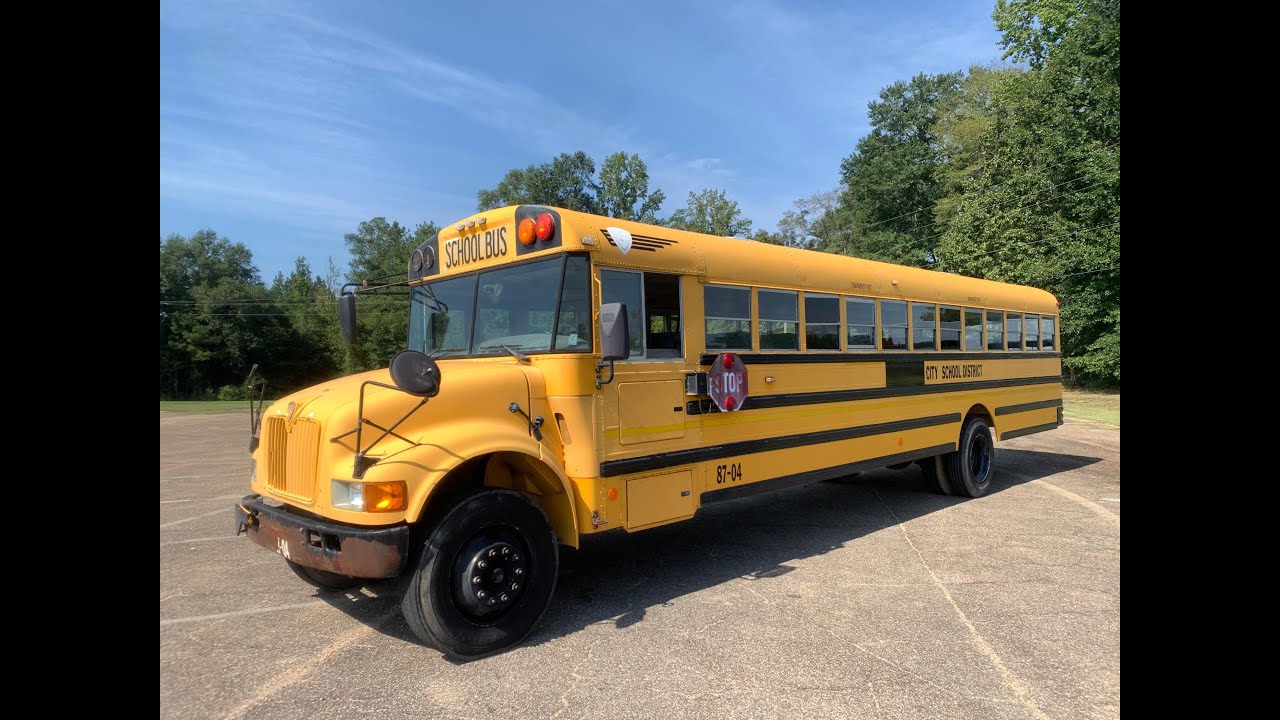 2004 International IC 71 Passenger School Bus (79,012) Bus #87-04 - YouTube