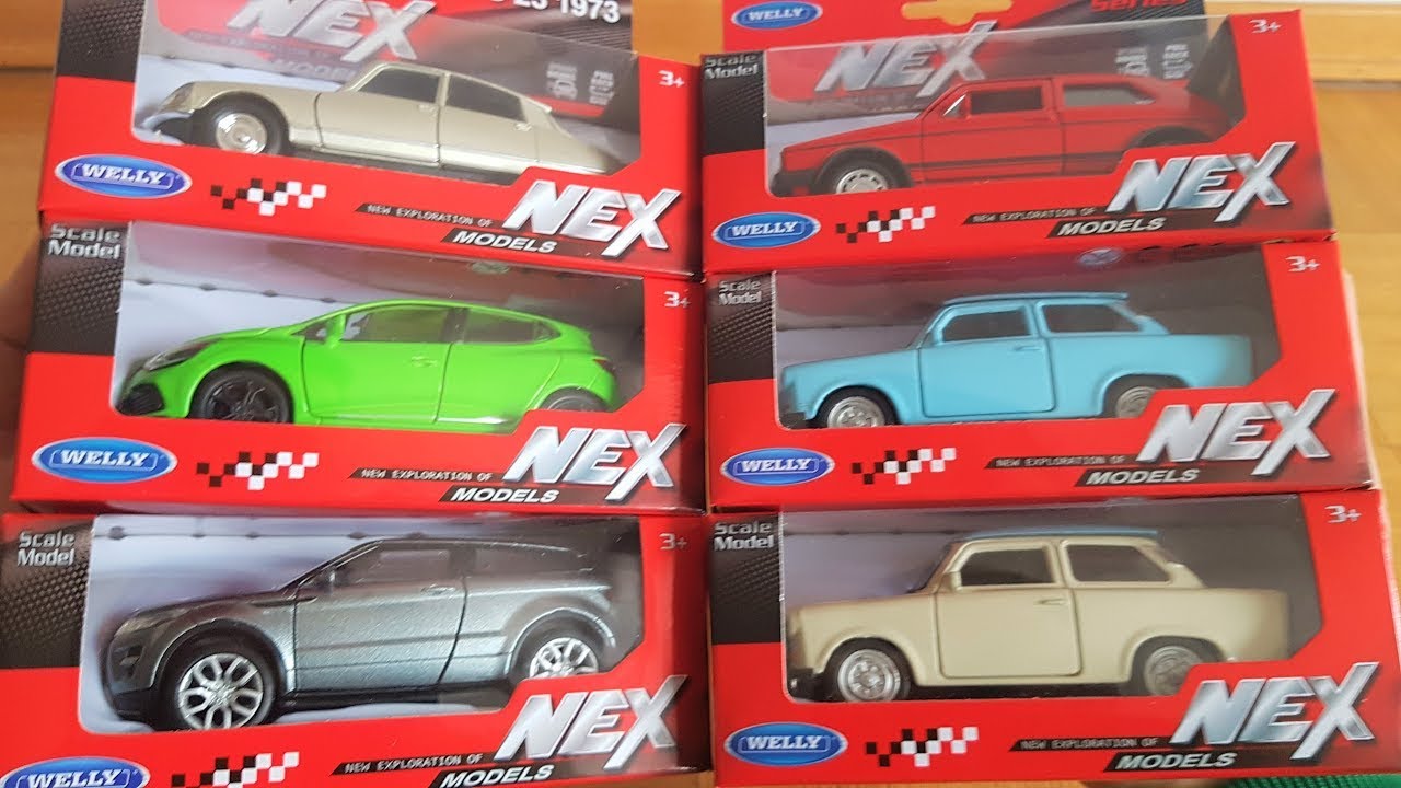 Model Car Collection 1/43 Unboxing Diecast Unboxing Welly Cars - YouTube