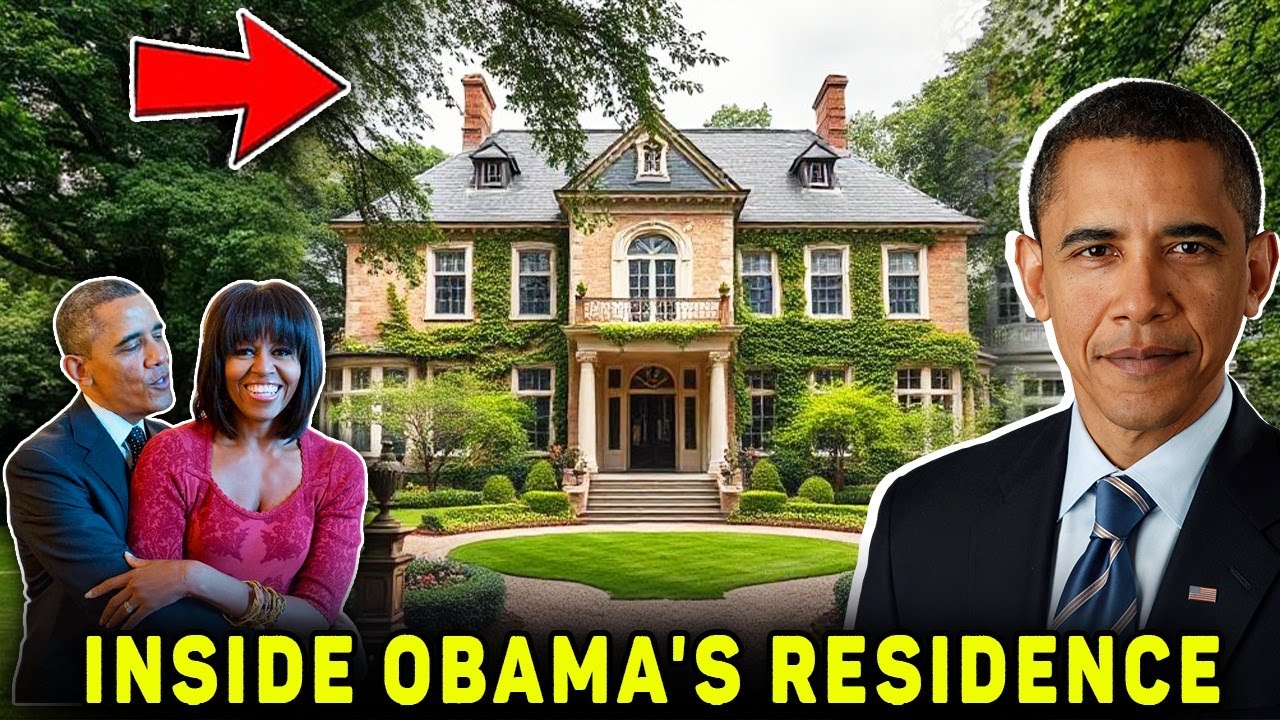 INSIDE Obama's Residence in Washington, D.C. and Martha's Vineyard ...