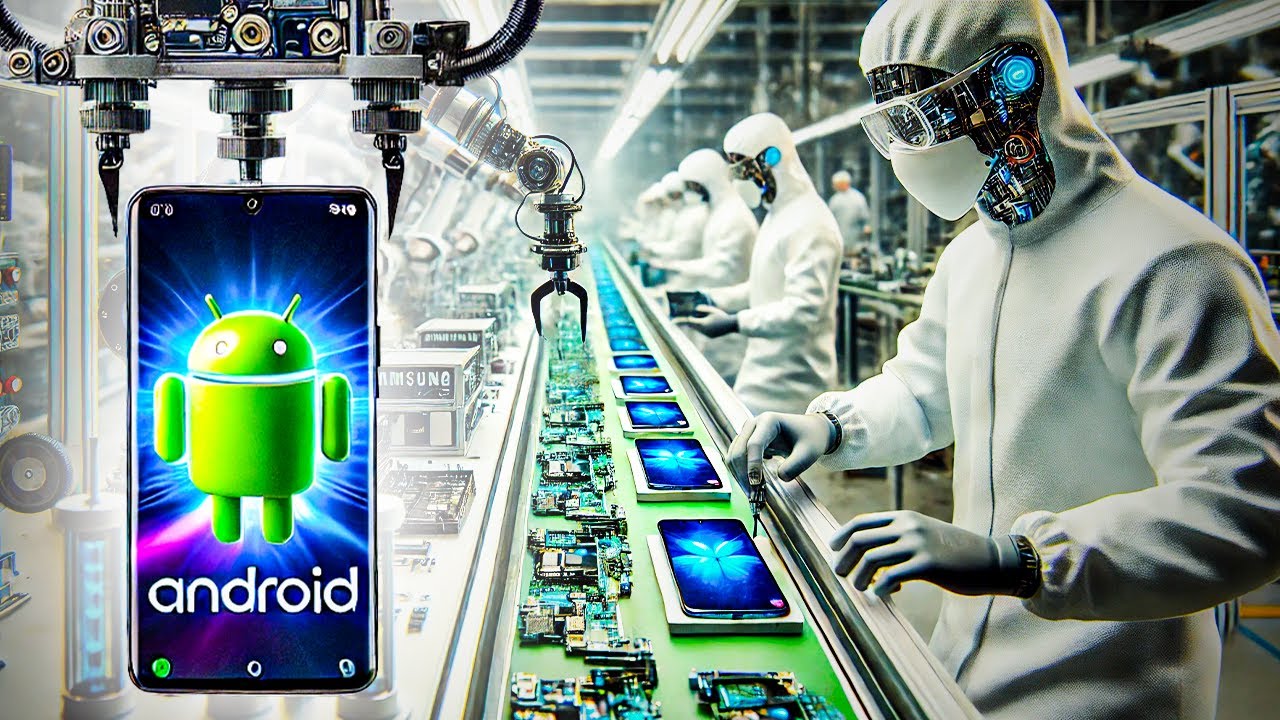 How SAMSUNG PHONES are Made in the Factory | How They Became a Global ...
