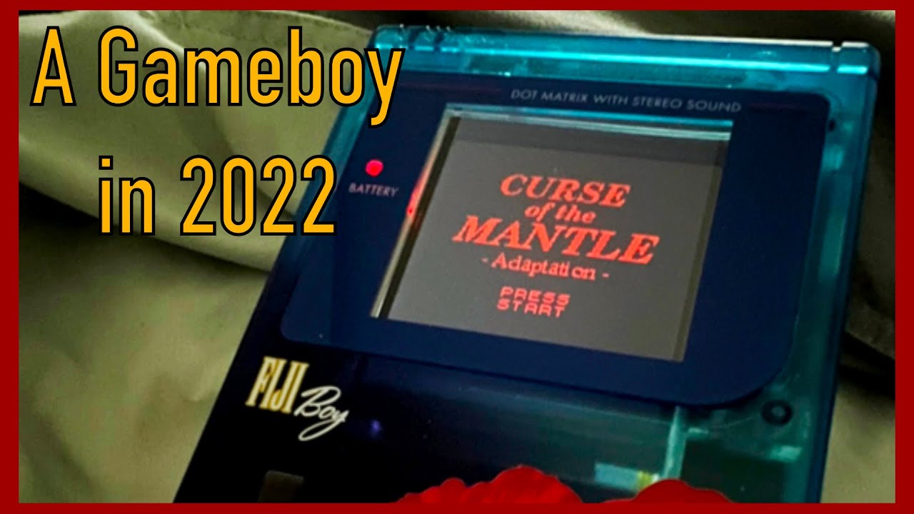 A DMG Gameboy in 2022, and the little game I'm making for it - YouTube
