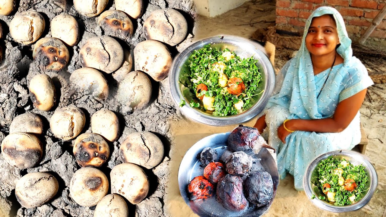 ठंड के मौसम में जब मिले बट्टी और चोखा गांव के स्टाइल में तो क्यों न ...