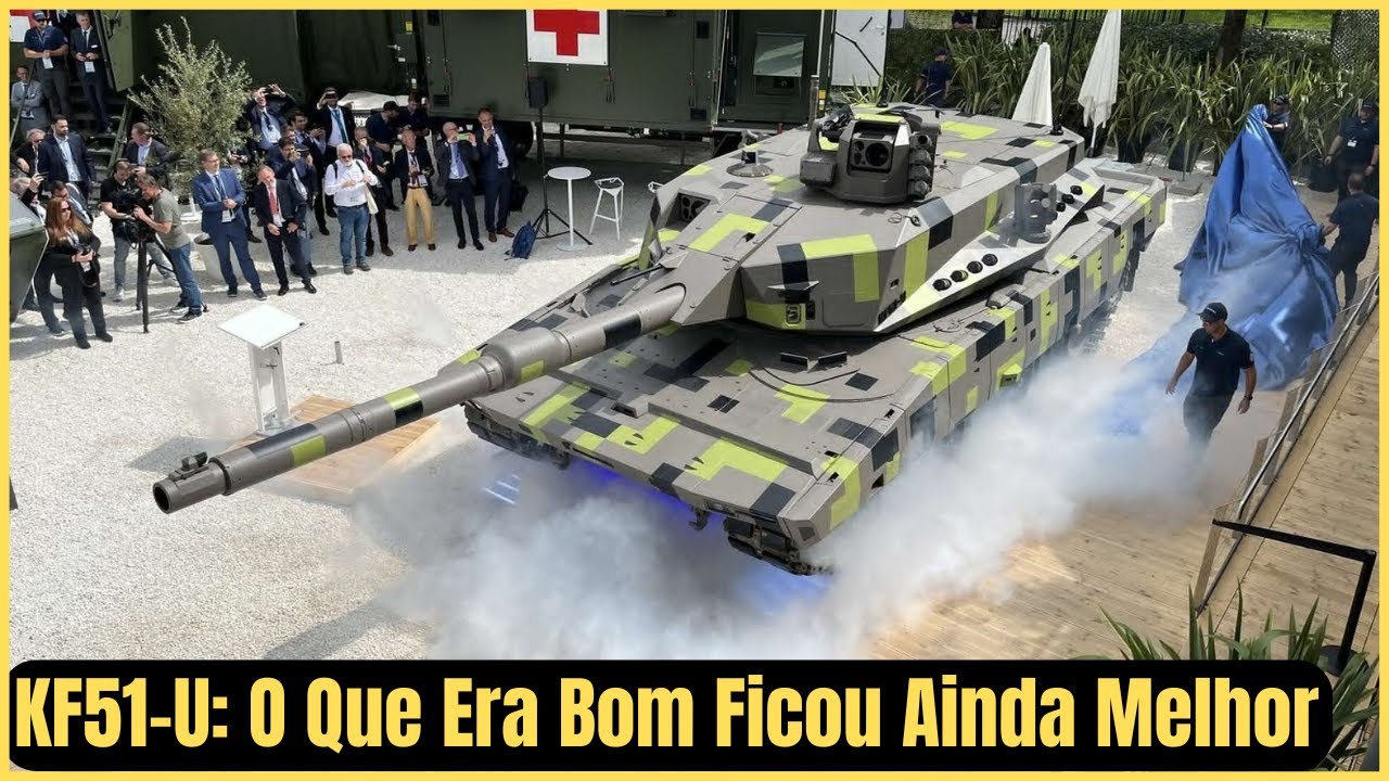 Alemanha Revela o Novo KF51-U, Seu Tanque Mais Avançado - YouTube
