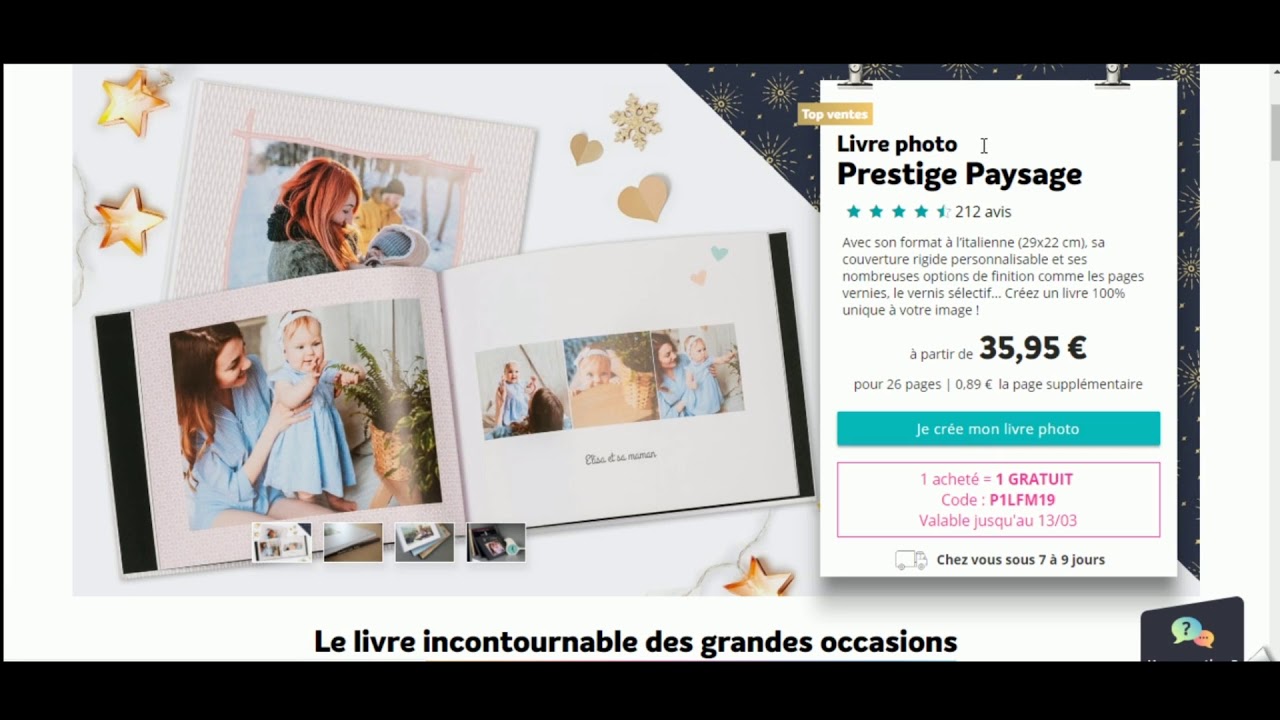 Code promo Photoweb vérifié en vidéo - YouTube