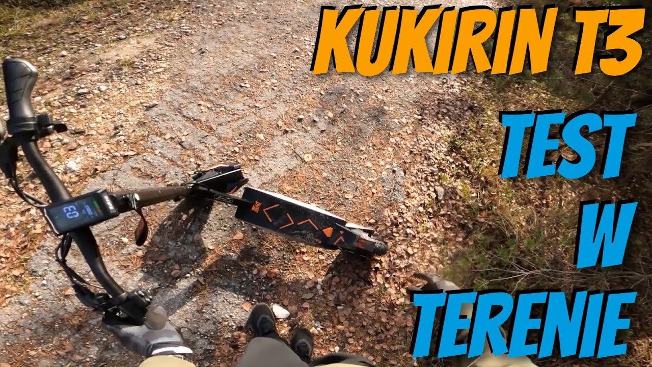 Test zasięgu / Test V max / Test w terenie - Jak się sprawuje Kukirin ...