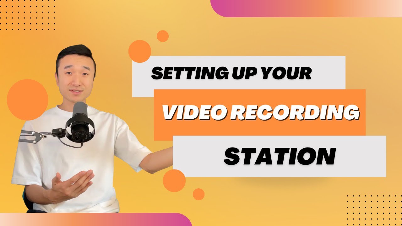 Setting Up a Video Recording Station - YouTube