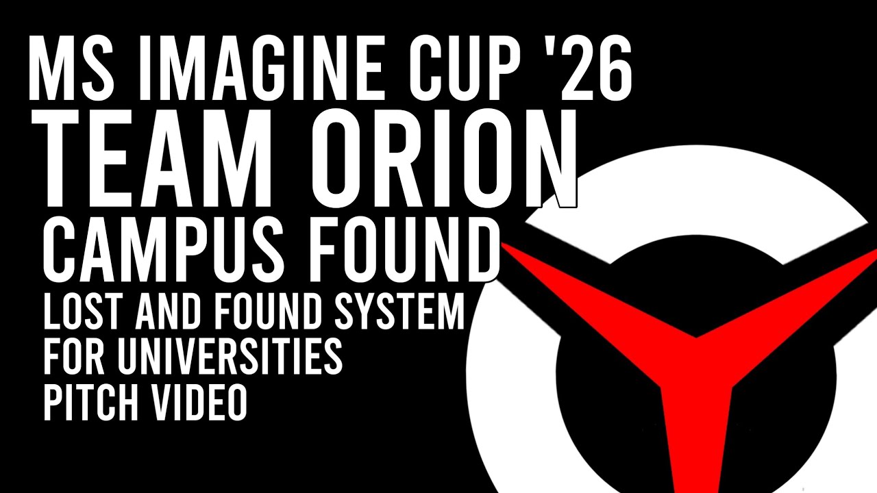 Campus Found -University lost and found system pitch video ||Imagine ...