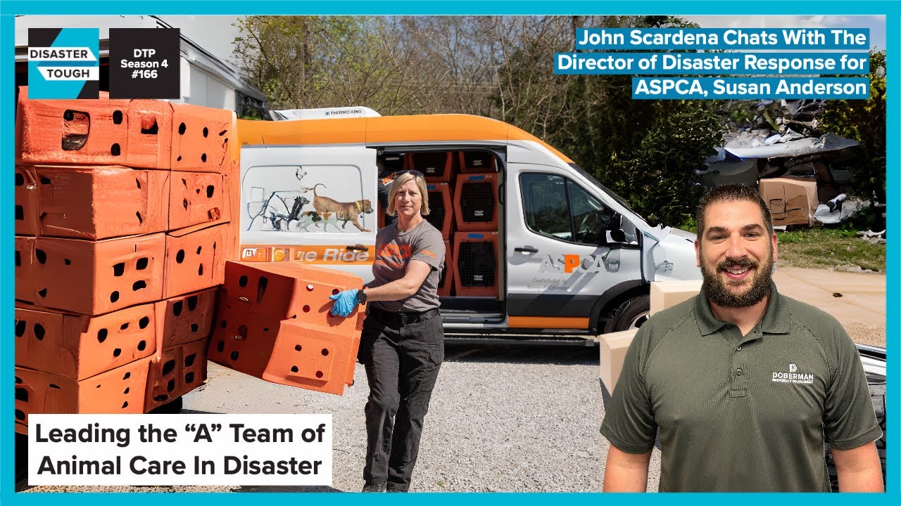 Leading the “A” Team of Animal Care In Disaster - Interview with Susan Anderson of ASPCA - YouTube