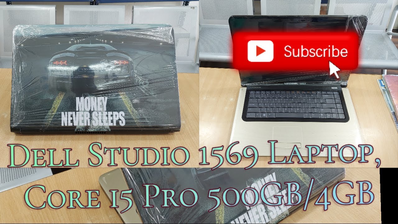 Dell Studio 1569 Laptop, Intel Core i5 Pro ,500GB Hdd,4GB Ram,15.6inch ...