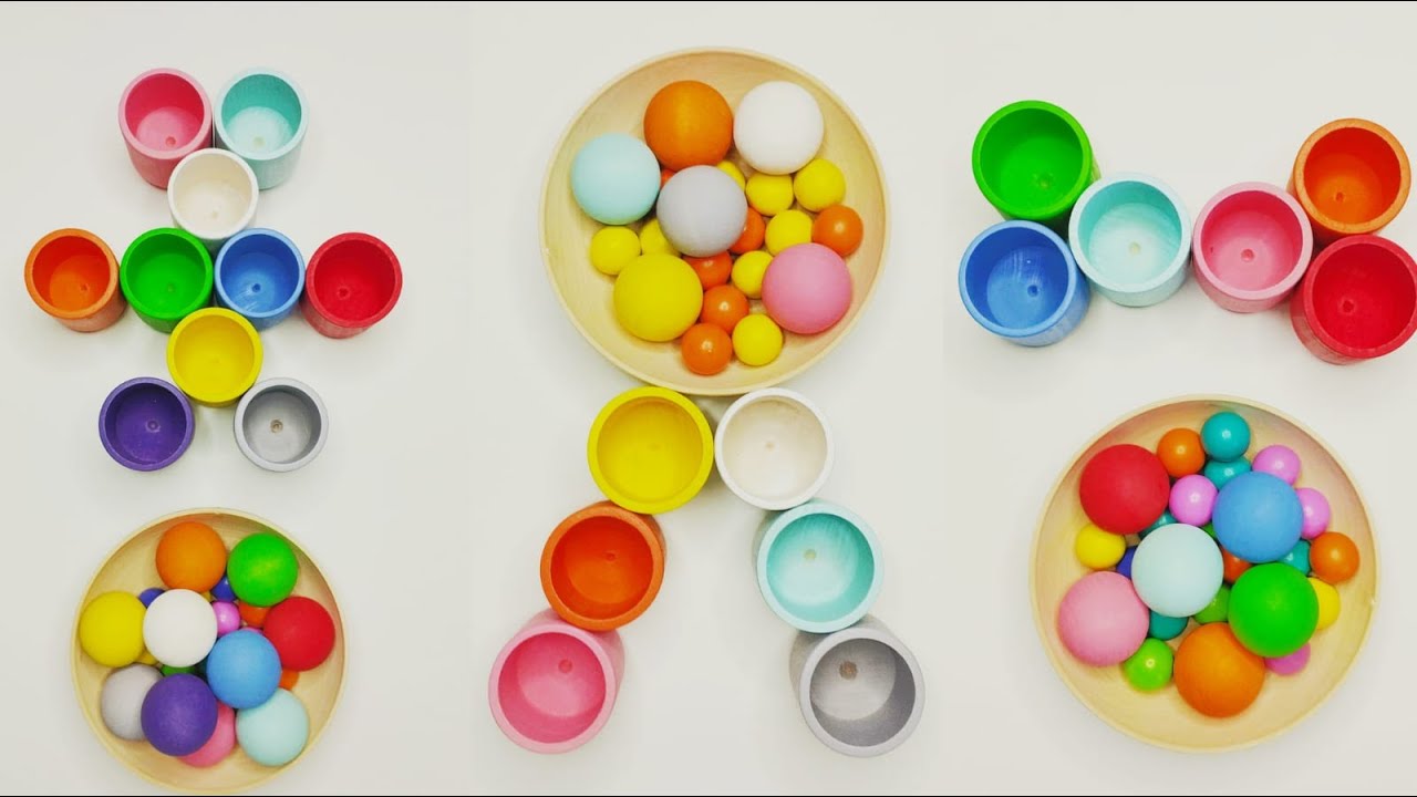 Satisfying Color Sorting - YouTube