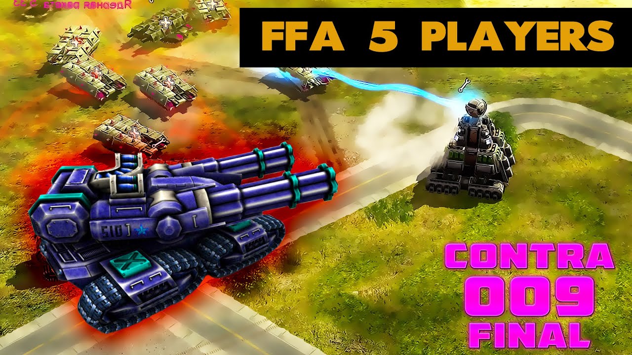 Contra 009 Final Patch 3 🔥 Command and Conquer 🔥 FFA 5 #1 - YouTube