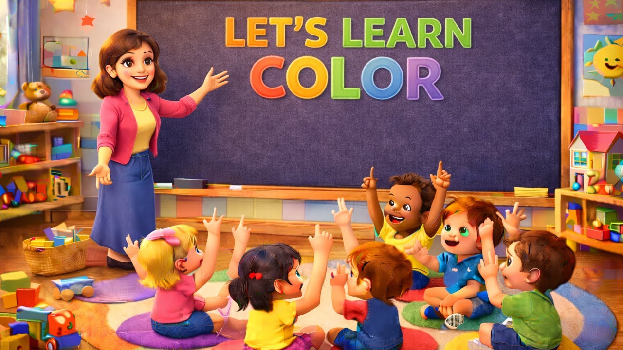 Let’s Learn Colors 🎨 | Colors for Kids | बच्चों के लिए Colors | Tiny ...