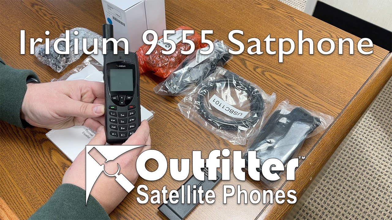 Iridium 9555 Satellite Phone Features and Standard Kit - YouTube