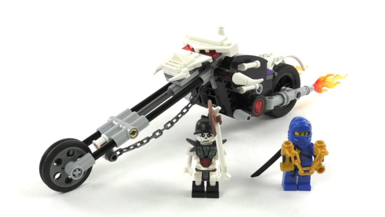 LEGO Ninjago Set 2259 - Skelett Chopper / Review deutsch - YouTube