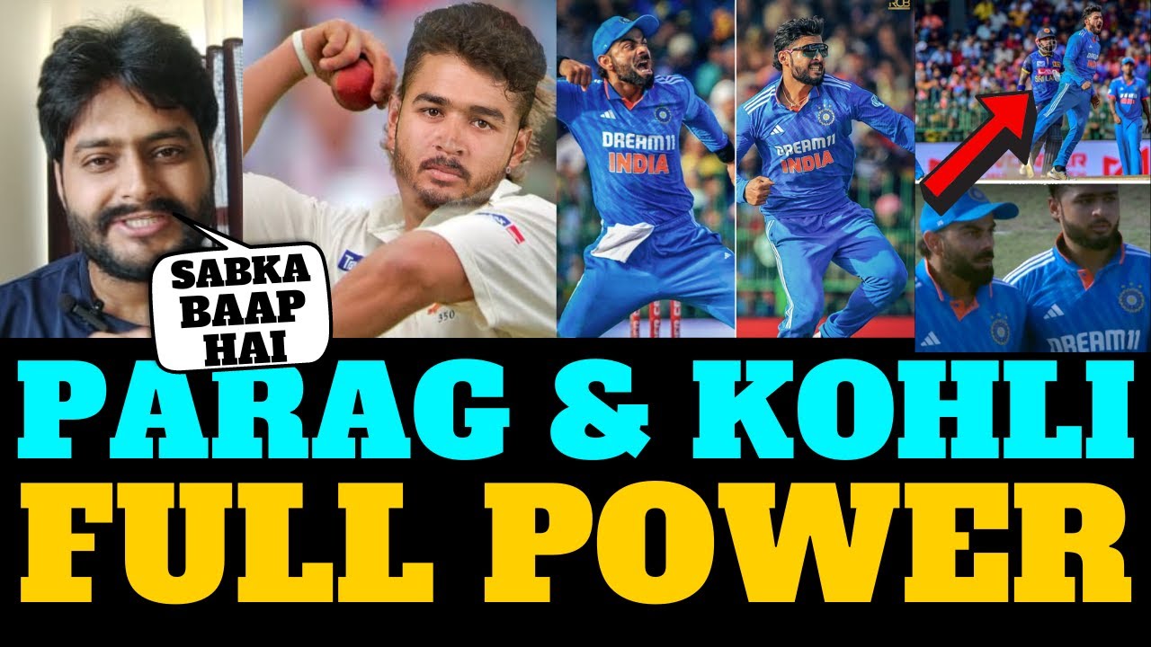 Riyan Parag and Virat Kohli full power | Parag shines with 3 wickets ...
