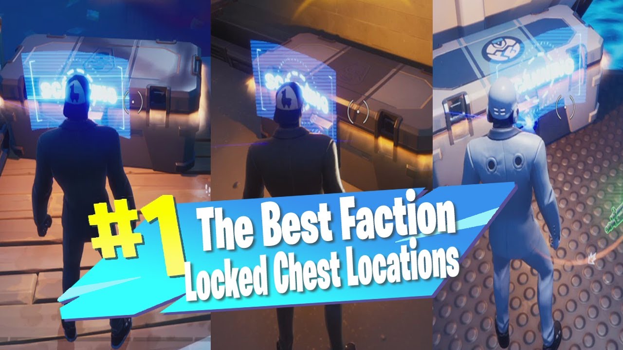 Faction Locked Chest Fortnite (EASIEST WAY) - YouTube