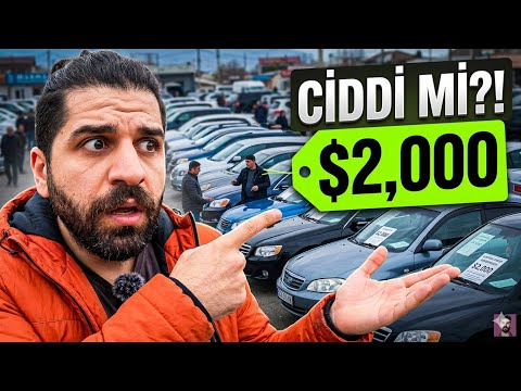 Gürcistan Araba Pazarı’nı Gezdim! Fiyatlar Şok Etti 🇬🇪 ~319