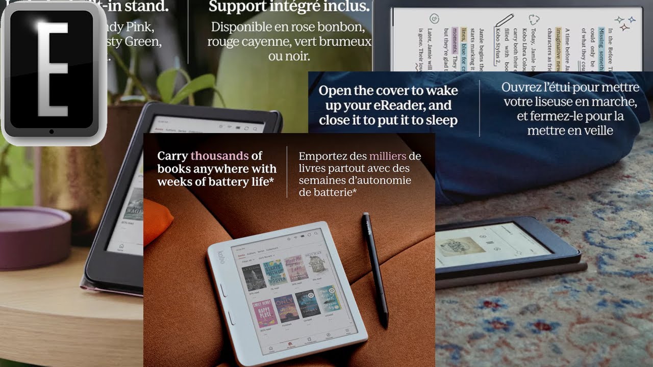 Kobo Clara Color and Libra Color Due April 30th - YouTube