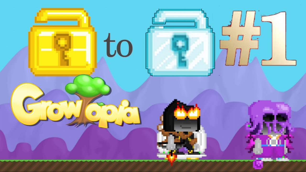 [Growtopia] World lock to diamond lock #1 - getting seeds - YouTube