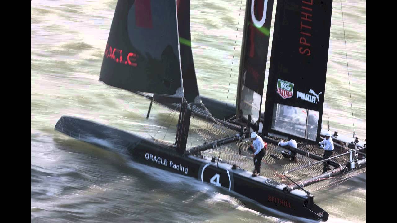 ORACLE TEAM USA SF AC45 Sailing - YouTube
