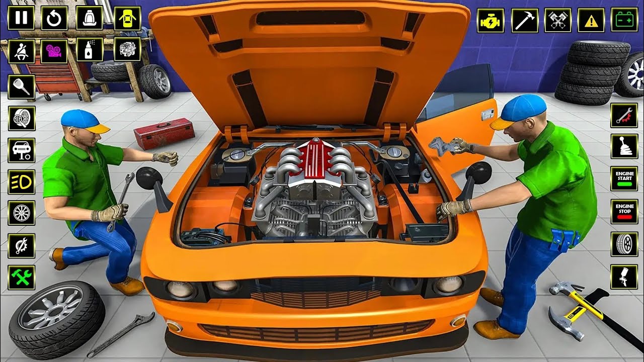 Car Mechanic Simulator 2024 Car Mechanic simulator 3D game Android ...