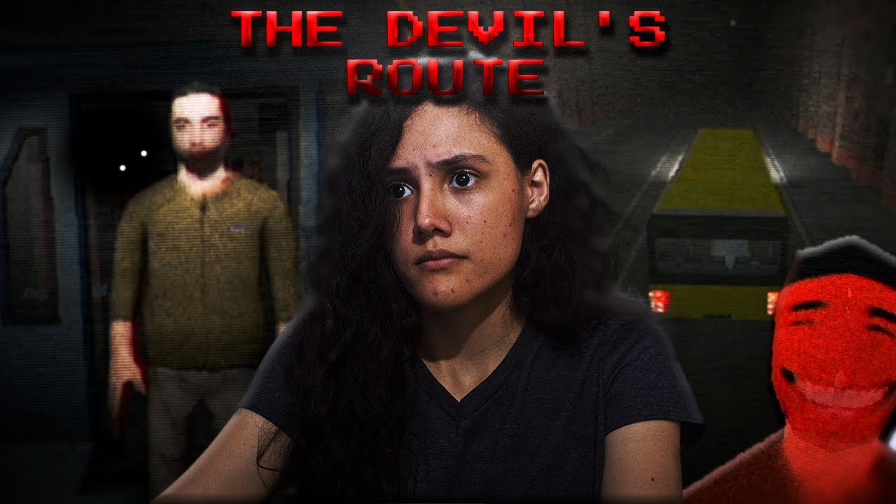 A linha 666 pode te levar a qualquer lugar | Jogo de Terror The Devil's Route - YouTube