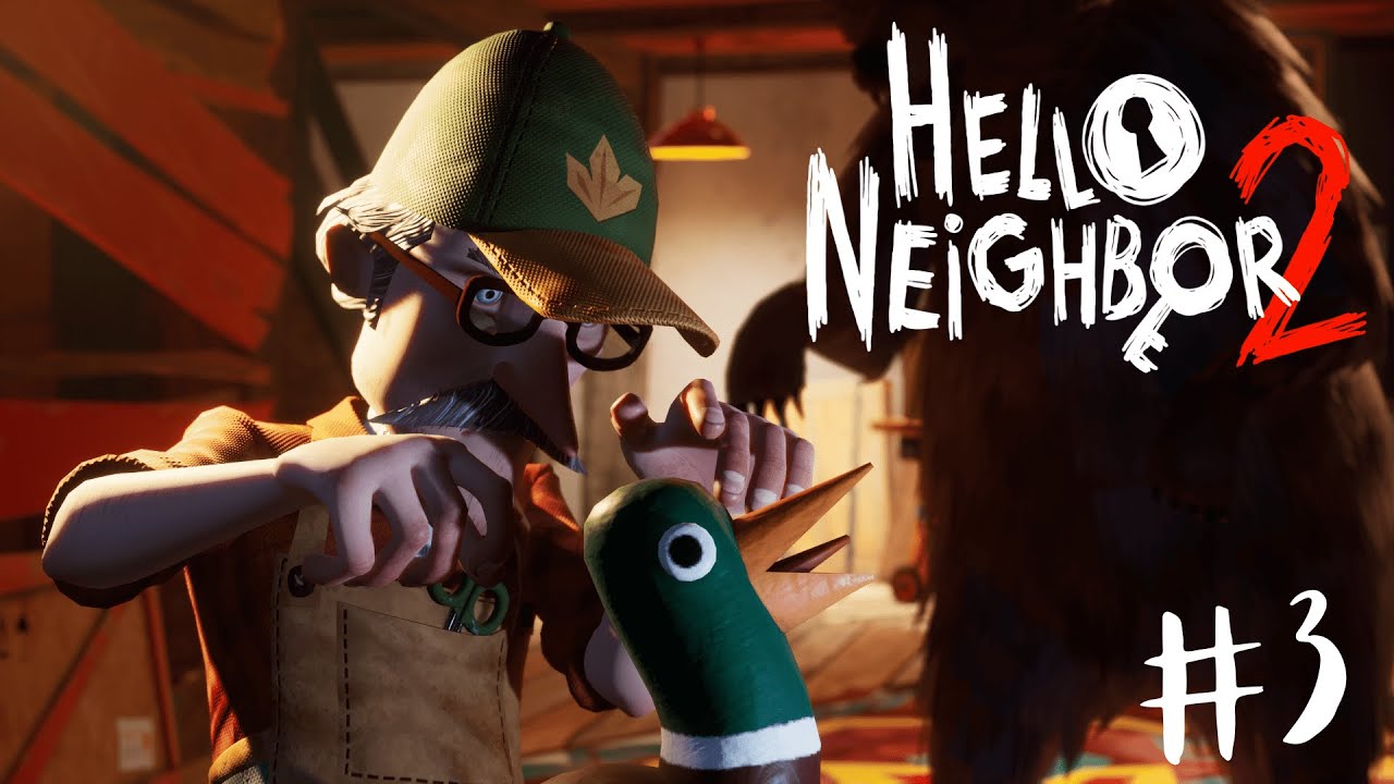 Why You Should (not) Give a Taxidermist a Gun | Hello Neighbor 2 (3 ...