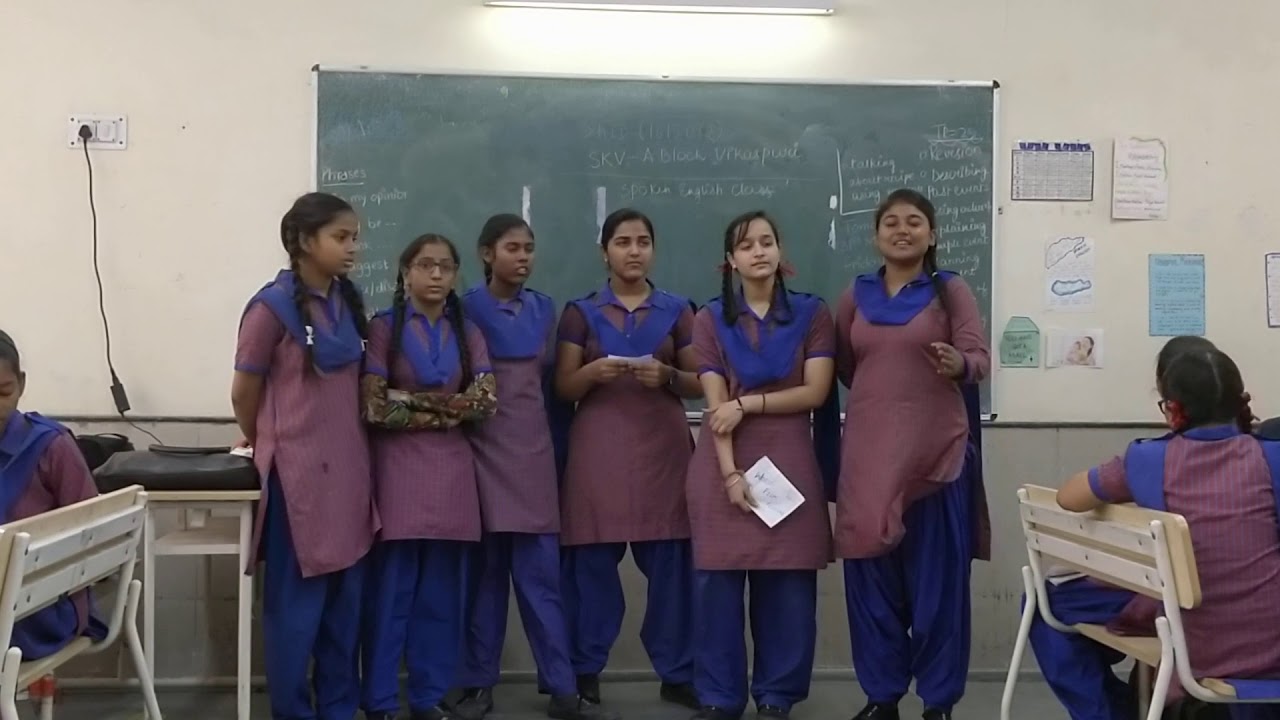 English Learning through skit - YouTube