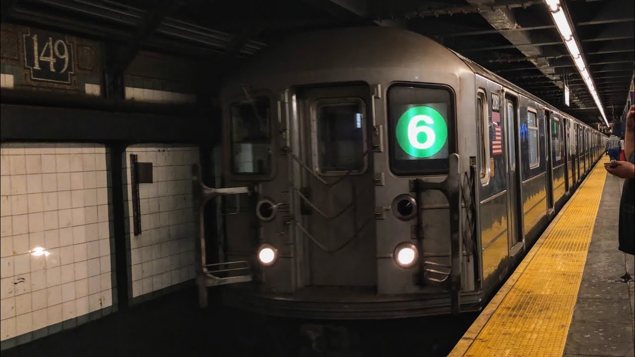 R62A (6) Train at 149th Street - Grand Concourse - YouTube