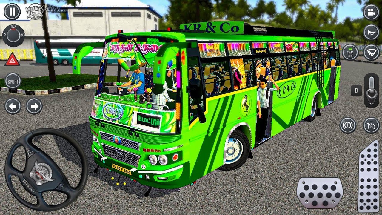 Indian Kerala City bus Drive In Bus driving simulator indonesa Android ...