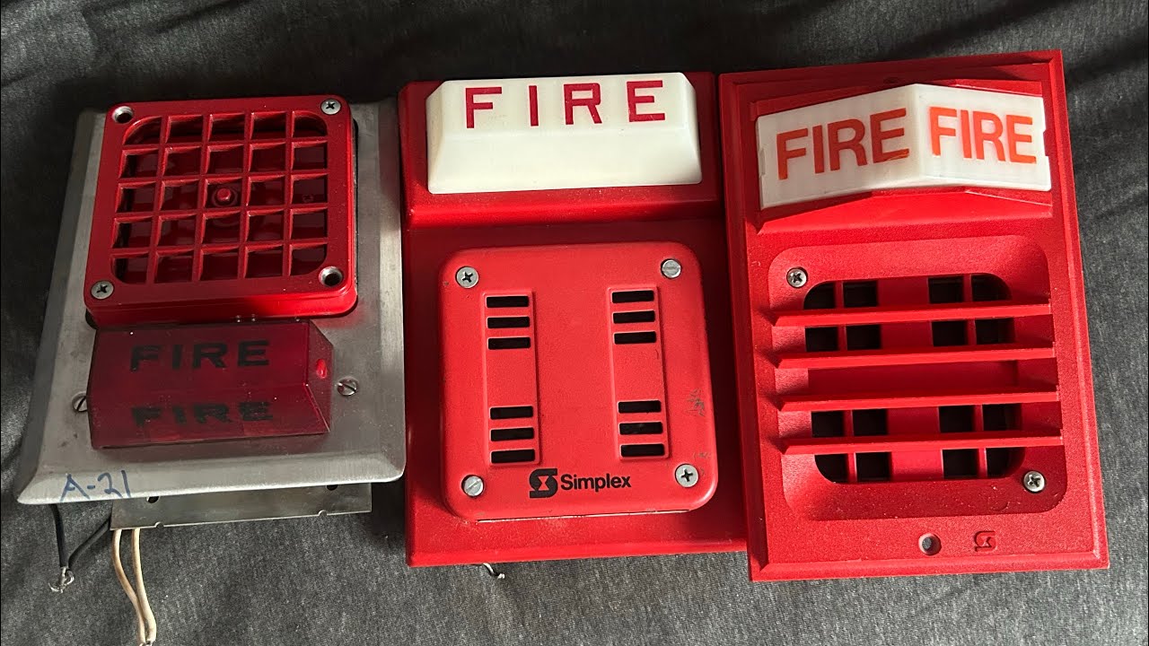 Vintage Mechanical Horns on March Time | Fire Alarm Compilation - YouTube